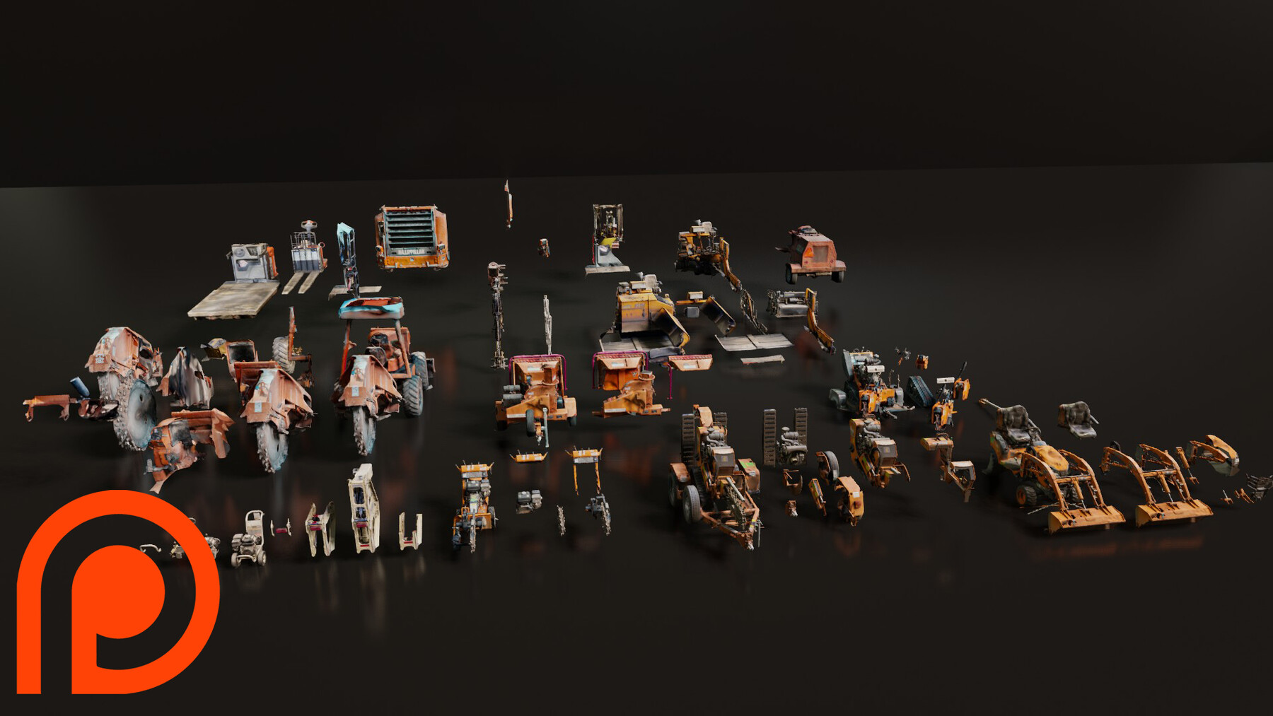 ArtStation - Mech Machine 3D Concept Art Tutorial + 3D Kit Included ...