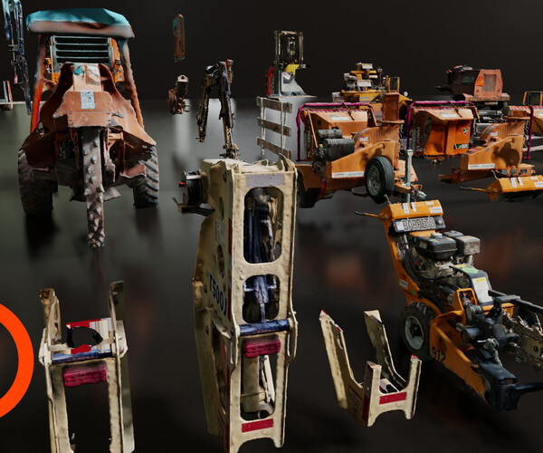 ArtStation - Mech Machine 3D Concept Art Tutorial + 3D Kit Included ...