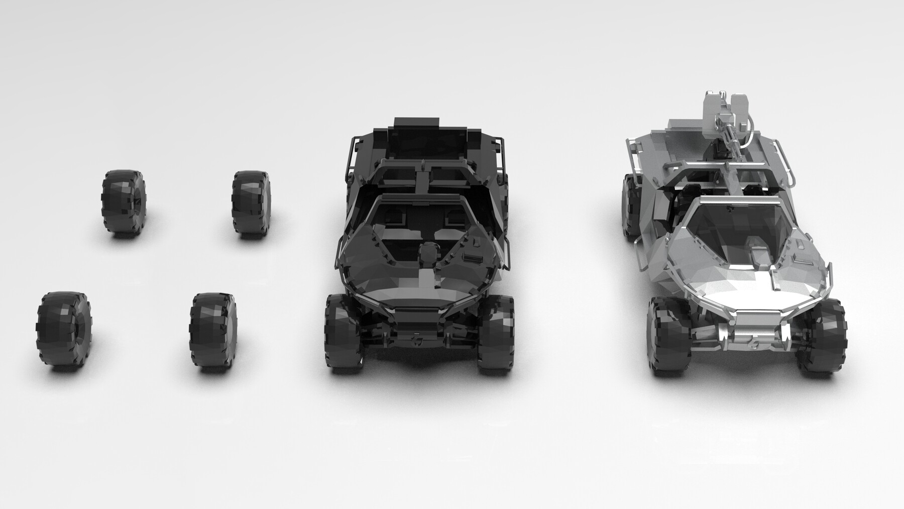 ArtStation - UNSC WARTHOG | Game Assets