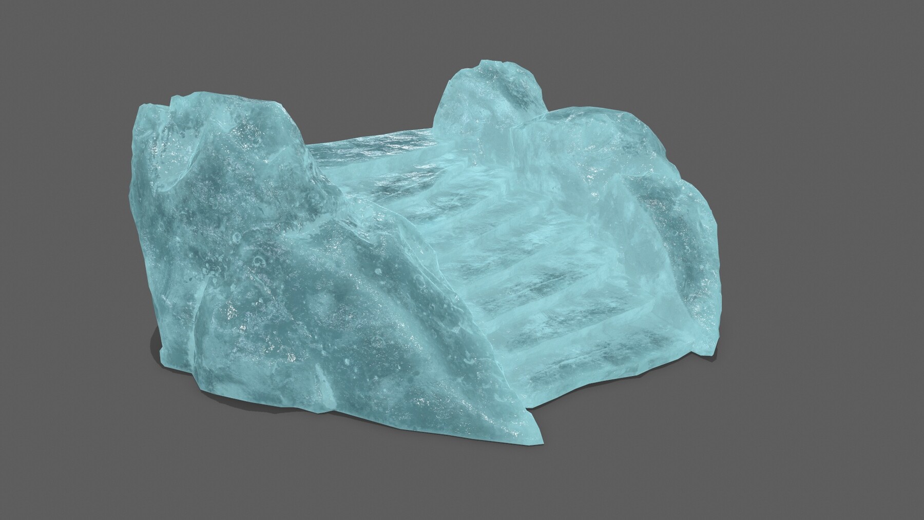 ArtStation - Ice Stair | Game Assets