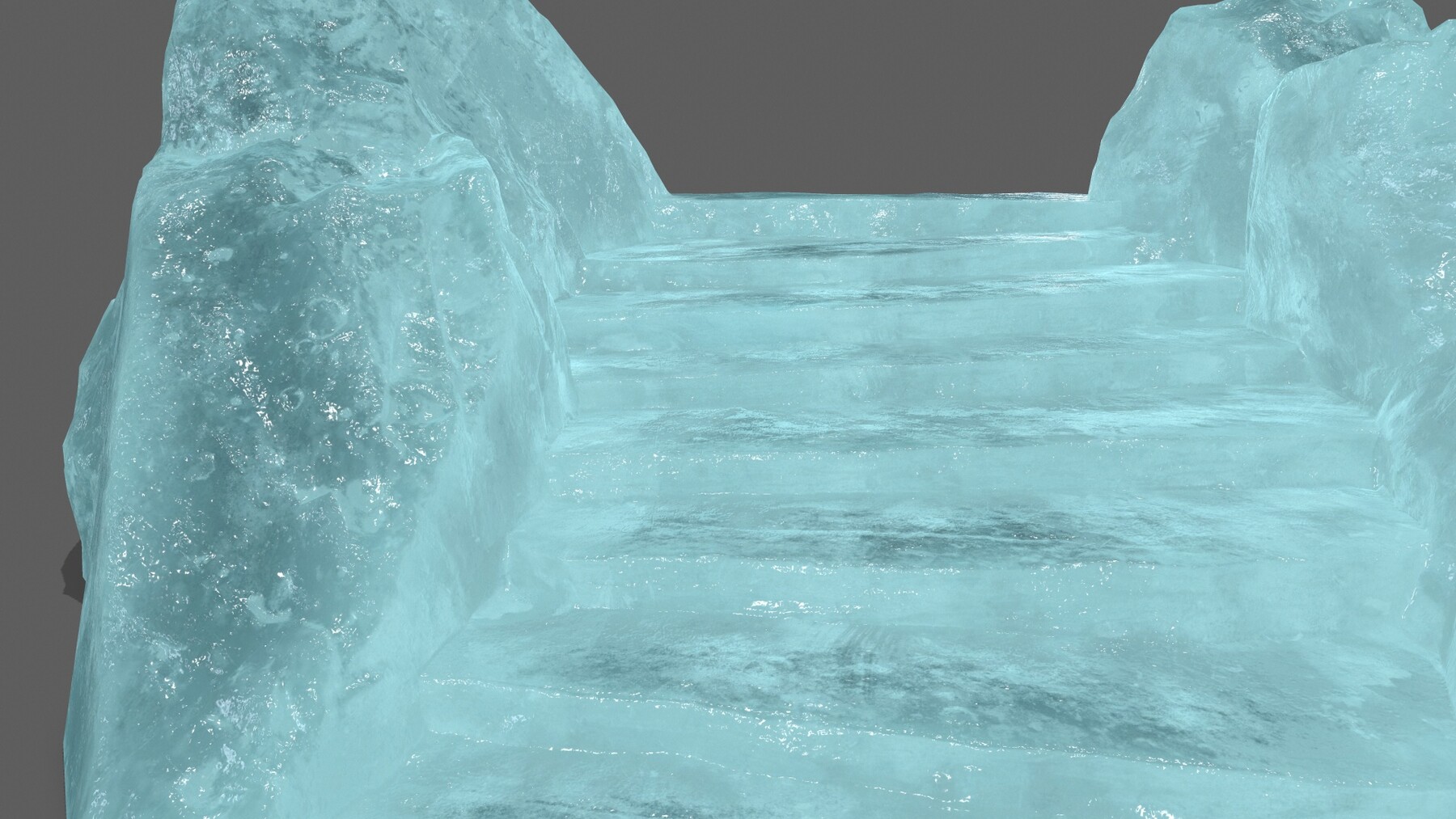 ArtStation - Ice Stair | Game Assets