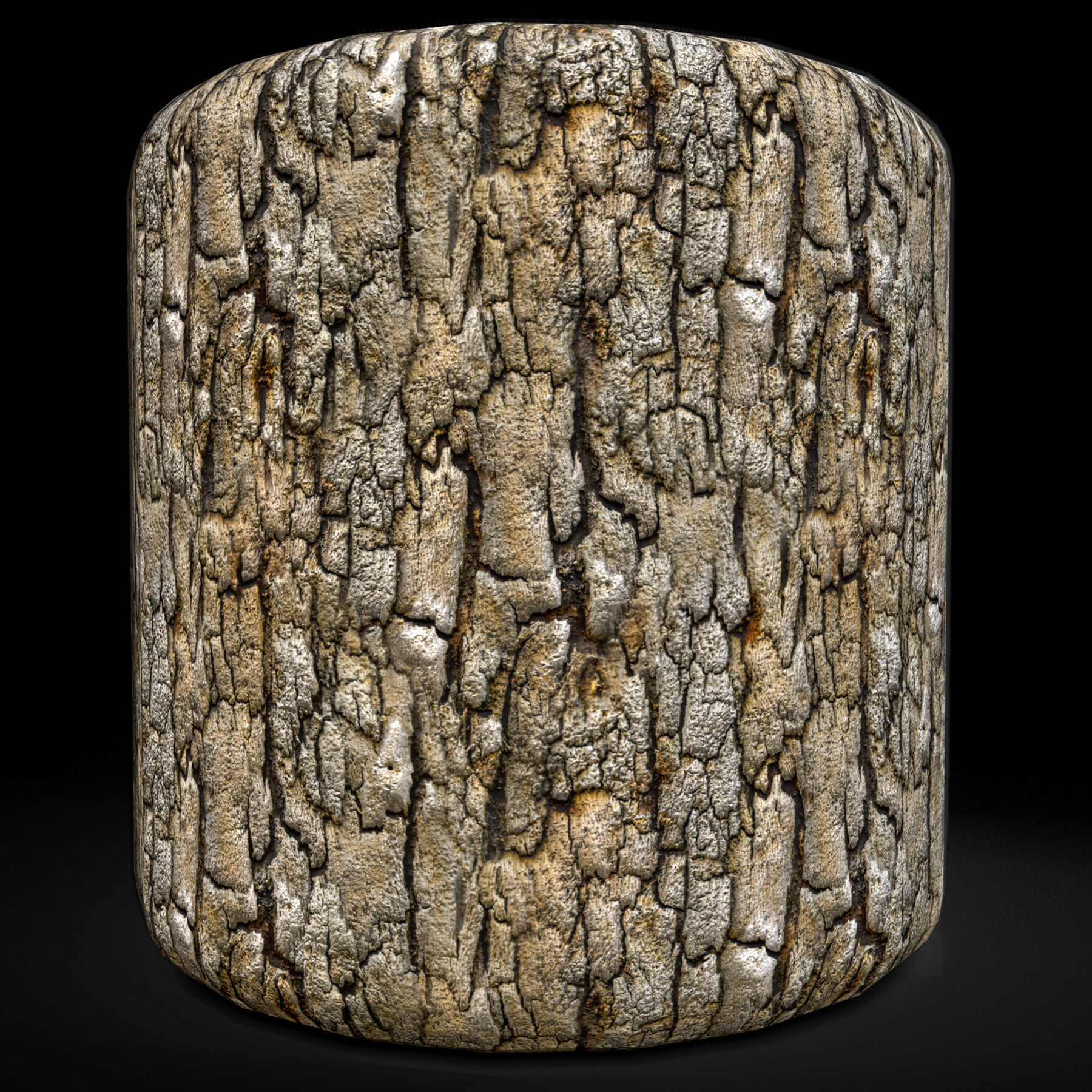 ArtStation - Wood Bark Texture 4K Vol 2 | Resources