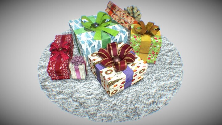 ArtStation - Gift boxes | Game Assets