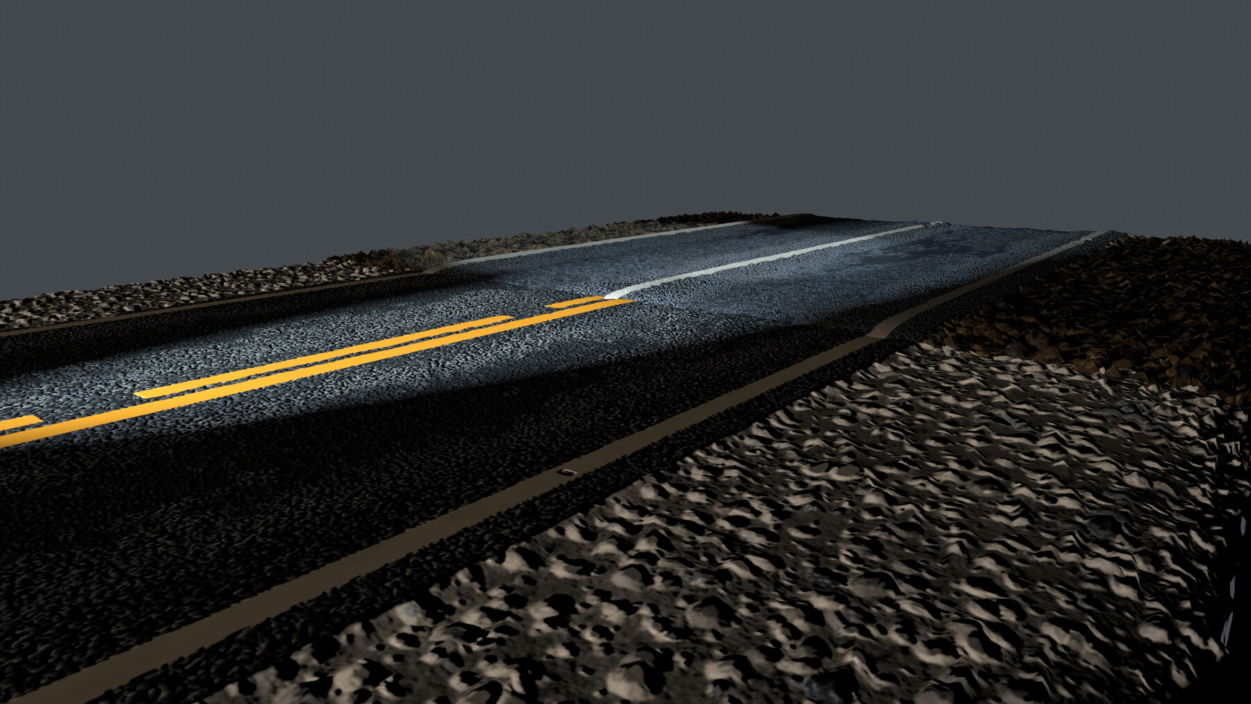 ArtStation - Road Texture Material Procedural (sbsar + 4 PBR texture ...