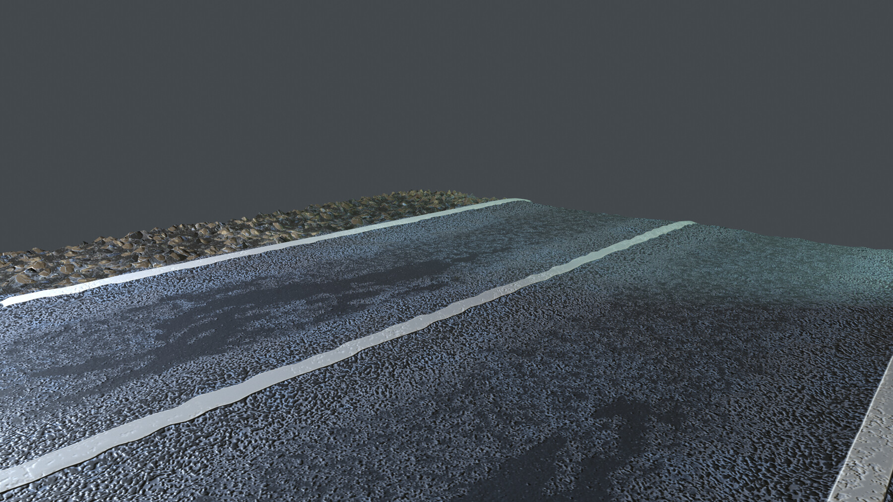 ArtStation - Road Texture Material Procedural (sbsar + 4 PBR texture ...