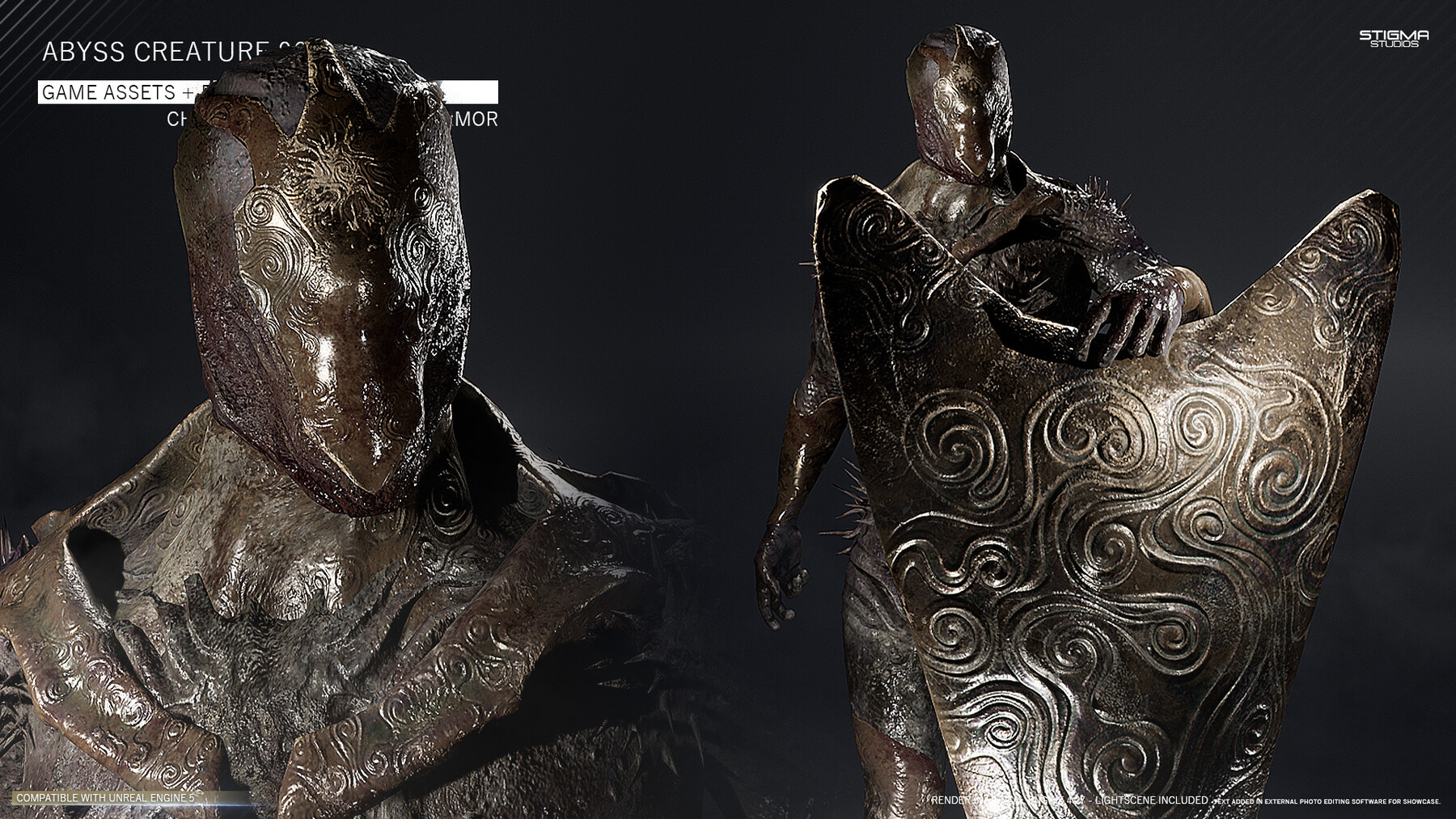 ArtStation - Abyss Creature 06 - Game Assets + Extra | Game Assets