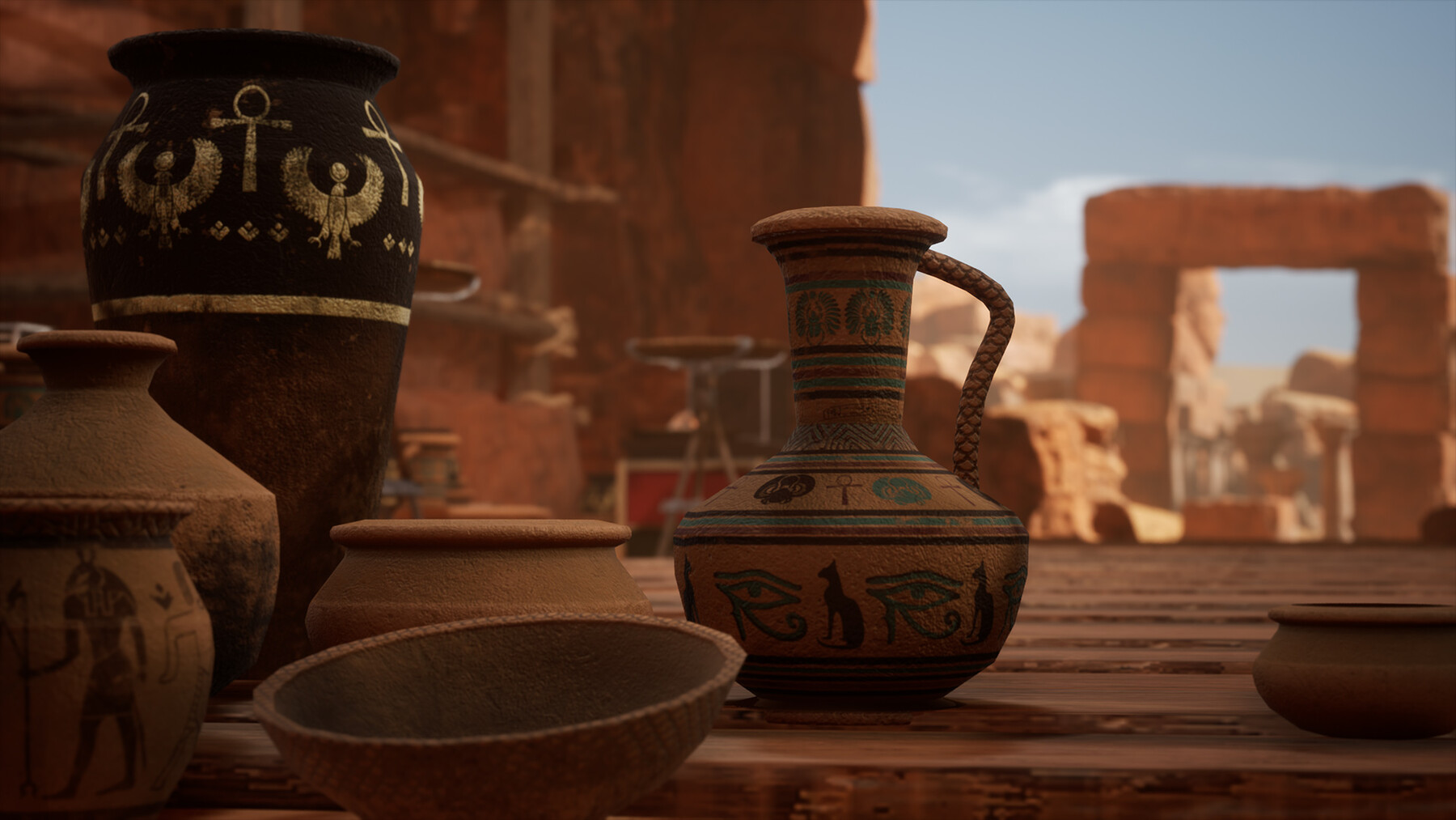 ArtStation - Desert Ruins Pack | Game Assets