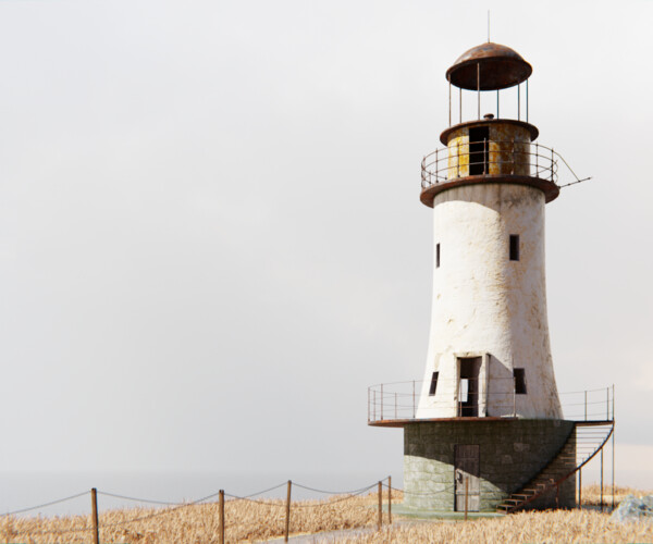 ArtStation - Lighthouse 3d Scene | Resources