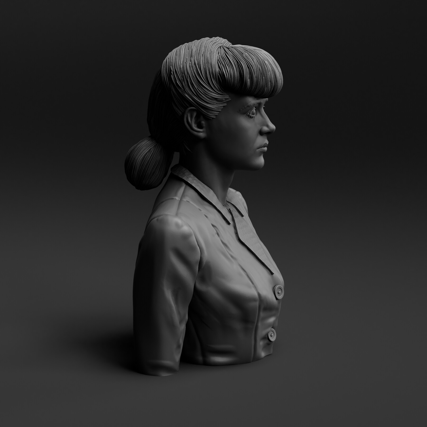 ArtStation - Sean Young - Rachael - Blade Runner | Resources