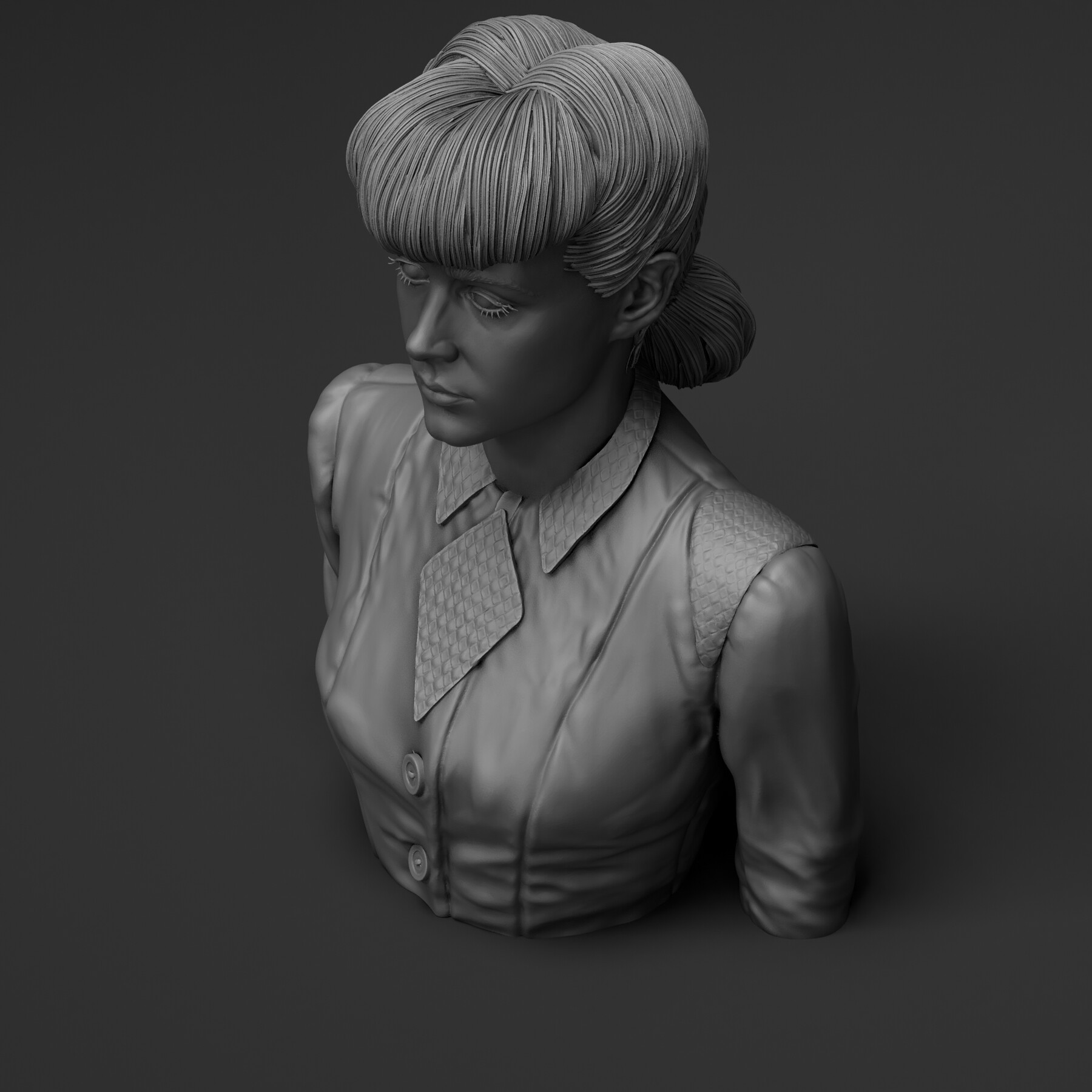 ArtStation - Sean Young - Rachael - Blade Runner | Resources