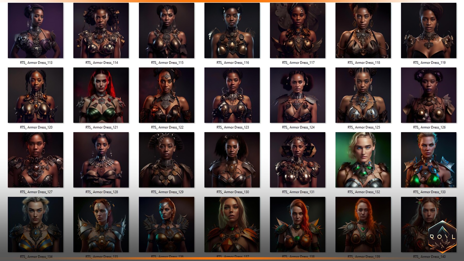 ArtStation - 153 Armor Dress Reference modeling /Designing Vol 03 ...
