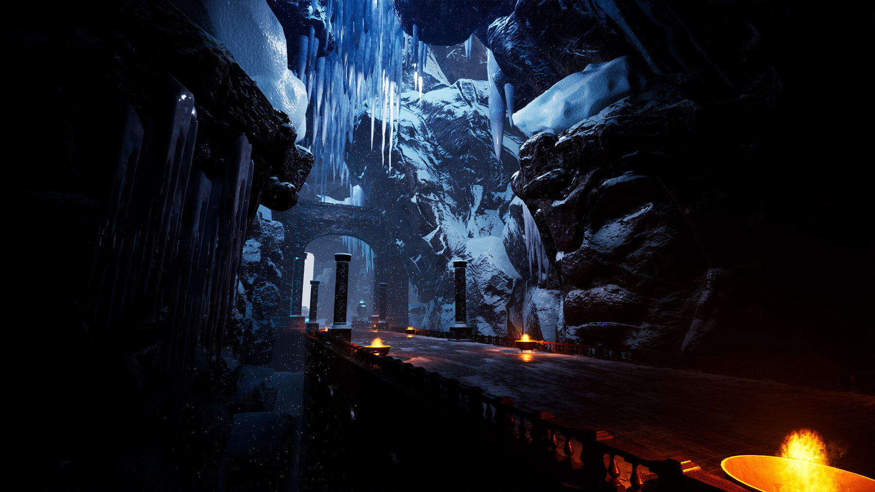 ArtStation - Nordic Cave | Game Assets