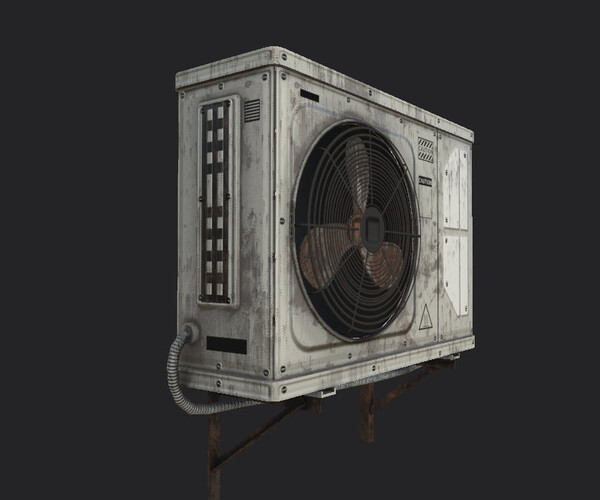 ArtStation - Air Conditioner Outdoor Unit | Resources