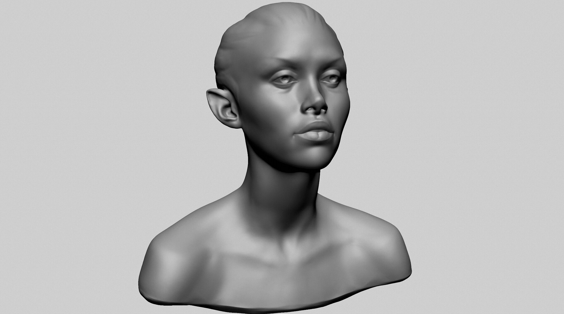 ArtStation - 10 Female Head Models | Resources