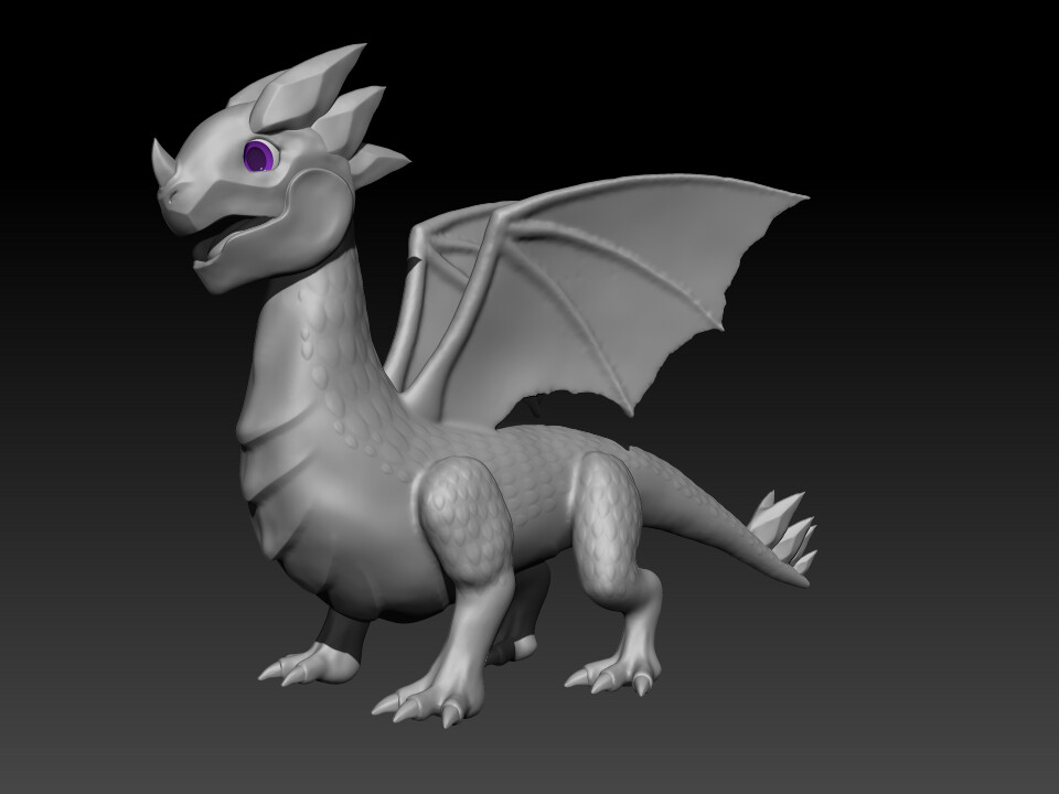 ArtStation - Dragon Cartoon | Resources