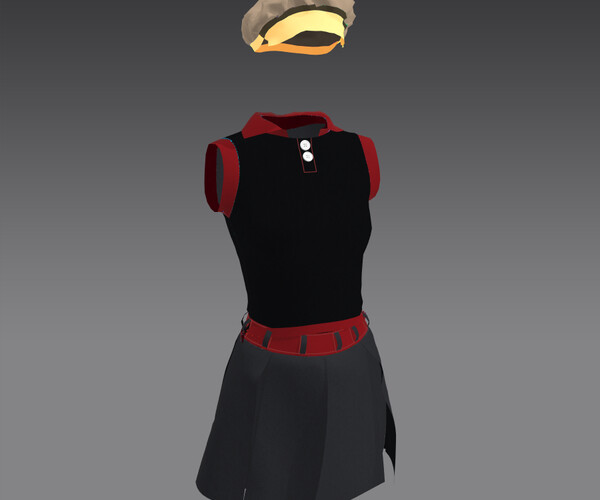 ArtStation - High School Uniform pack x8 | Game Assets