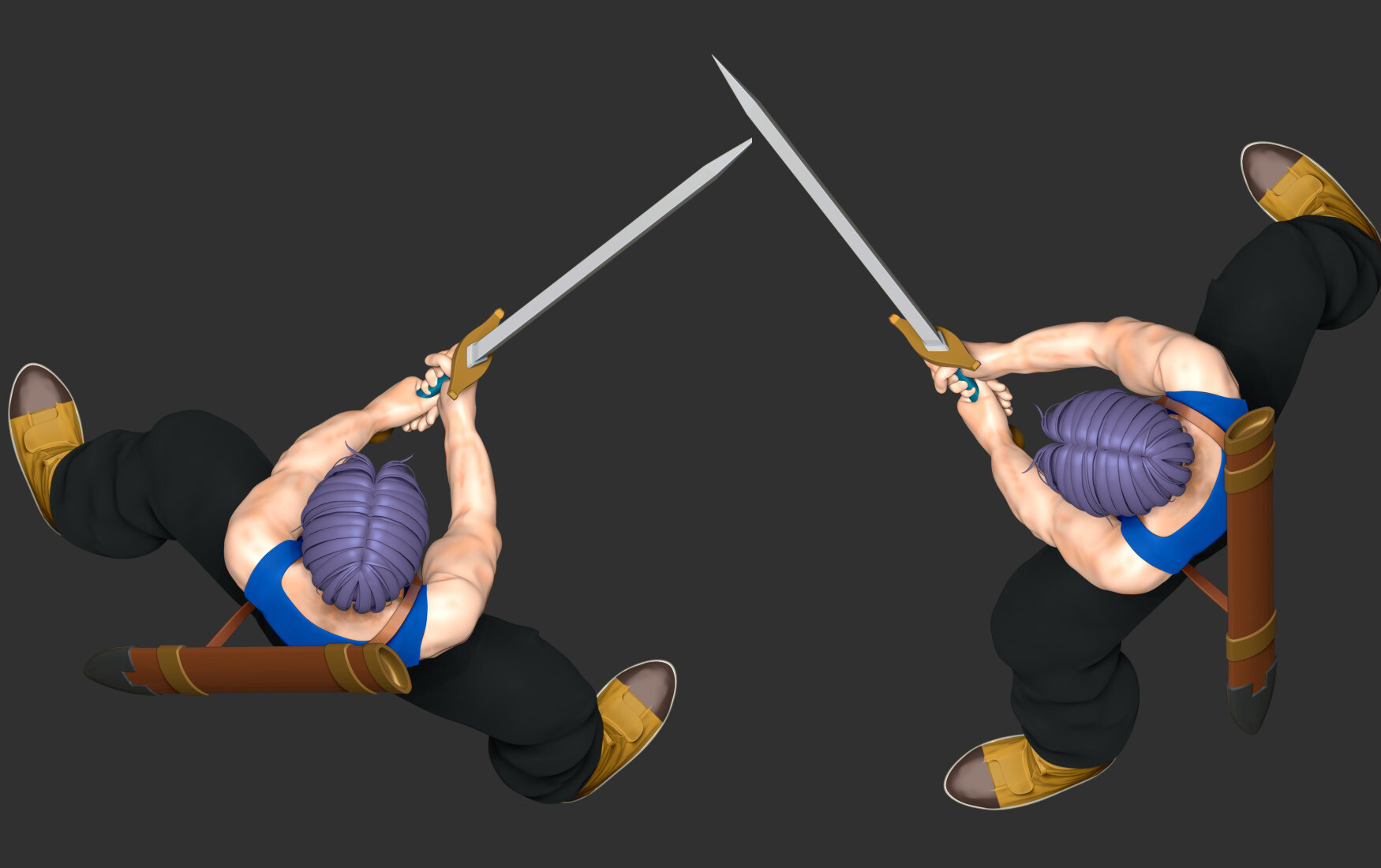 ArtStation - Trunks - Jump Force | Resources