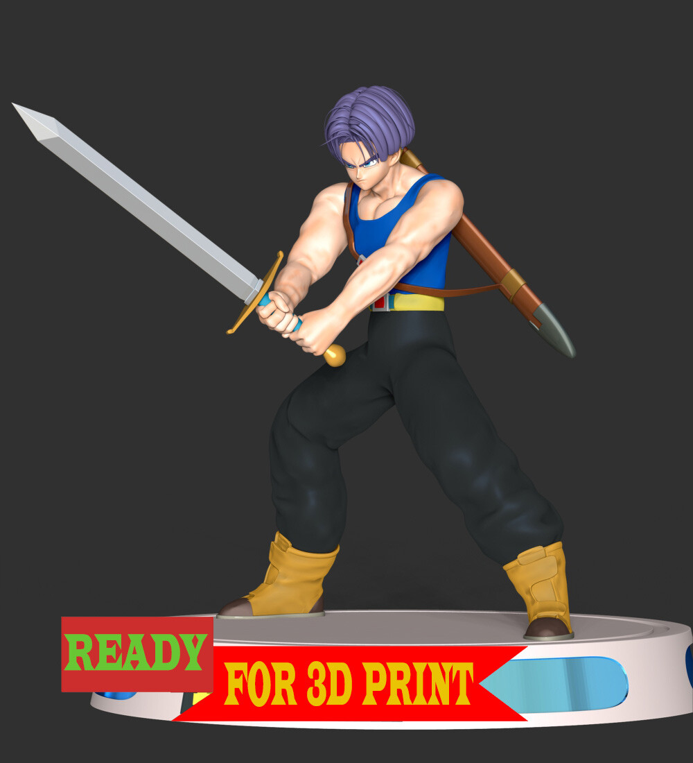 ArtStation - Trunks - Jump Force | Resources