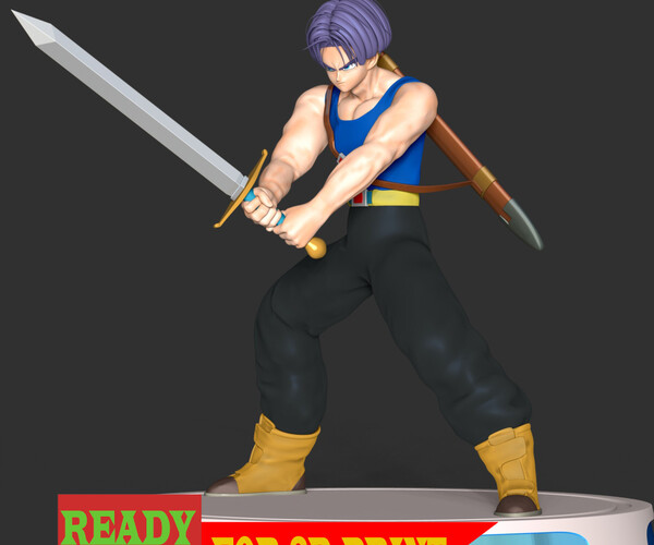 ArtStation - Trunks - Jump Force | Resources