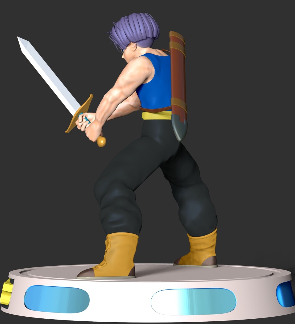 ArtStation - Trunks - Jump Force | Resources