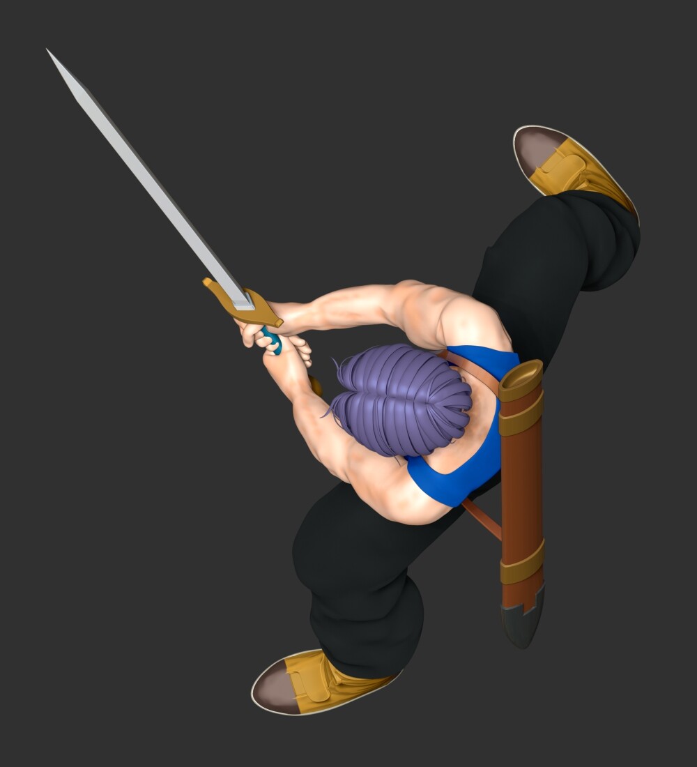 ArtStation - Trunks - Jump Force | Resources