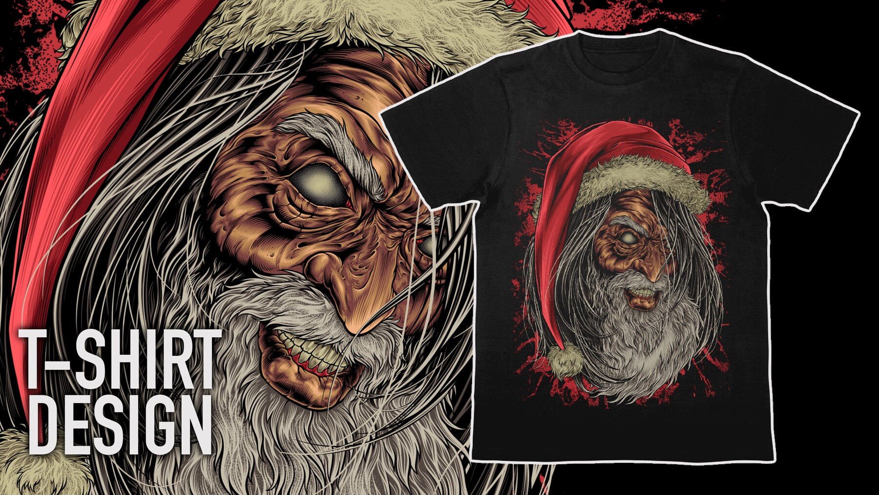 ArtStation - BAD SANTA ARTWORK DESIGN | Artworks