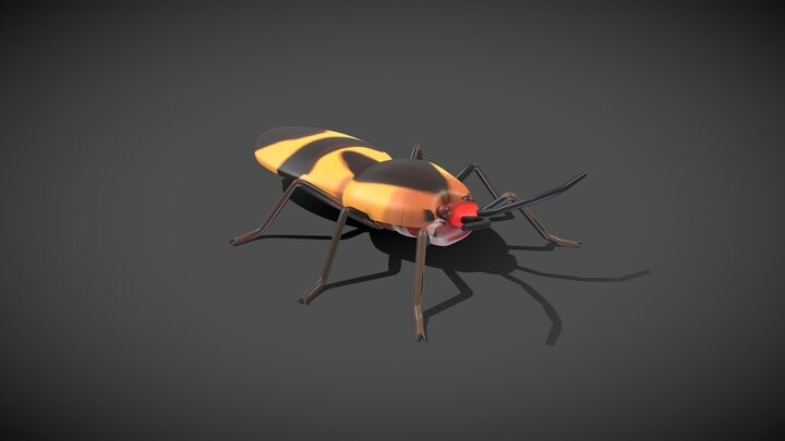 ArtStation - Bug 3D Model | Resources