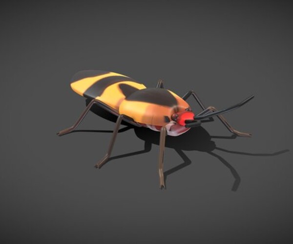 ArtStation - Bug 3D Model | Resources