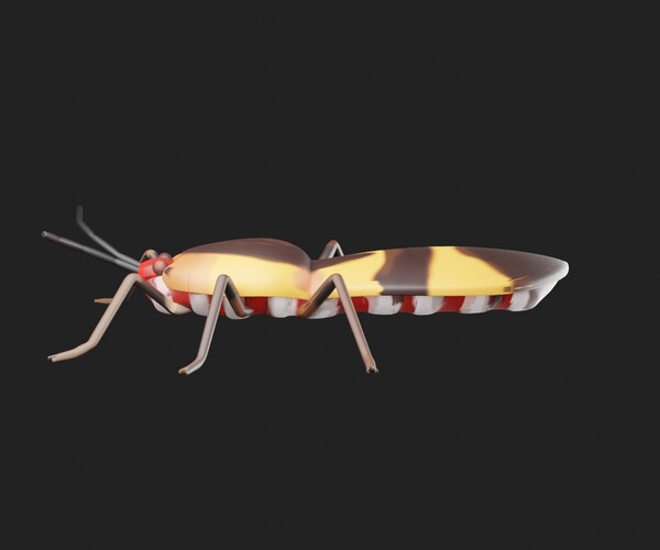 ArtStation - Bug 3D Model | Resources