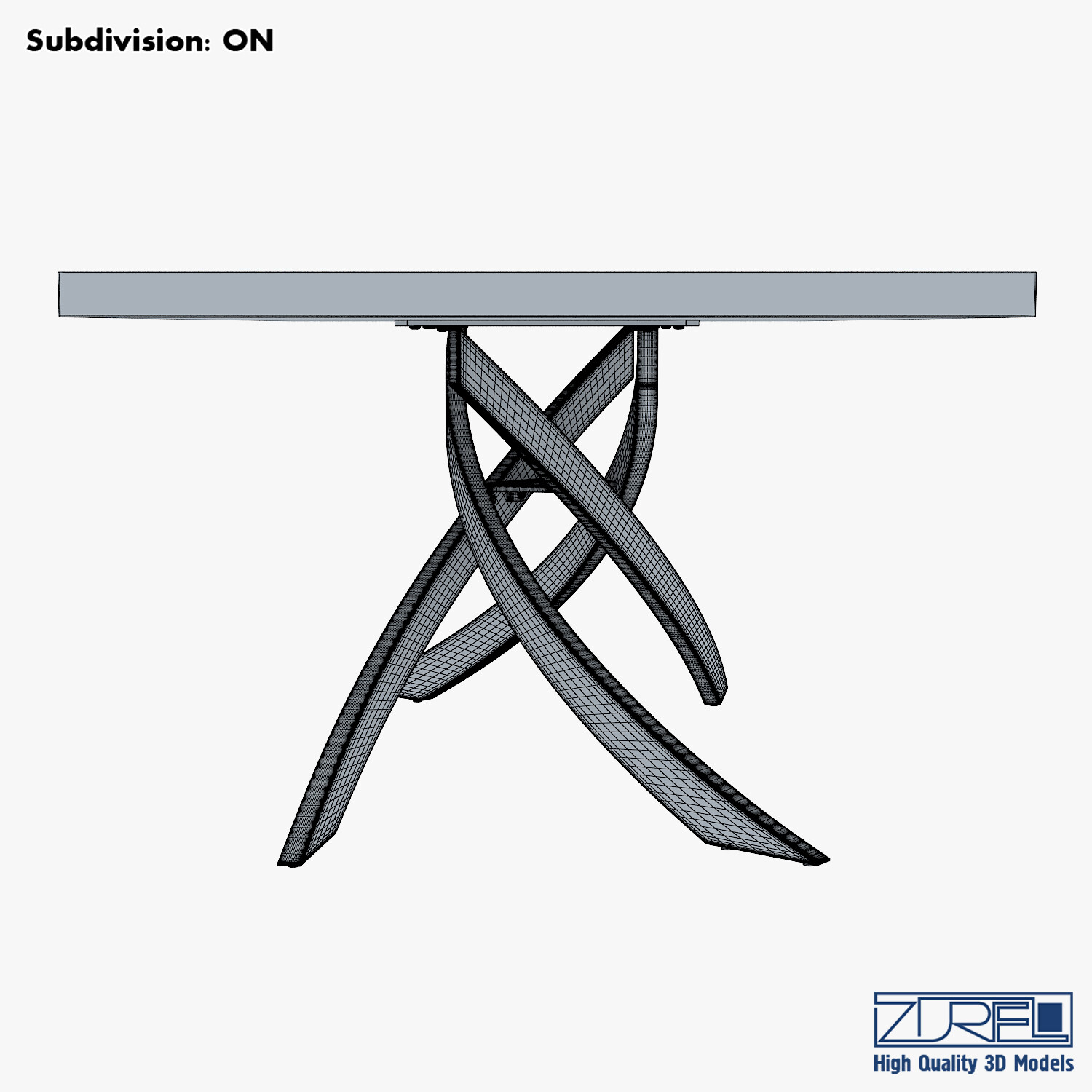 ArtStation - Bontempi Artistico Fixed Dining Table | Resources