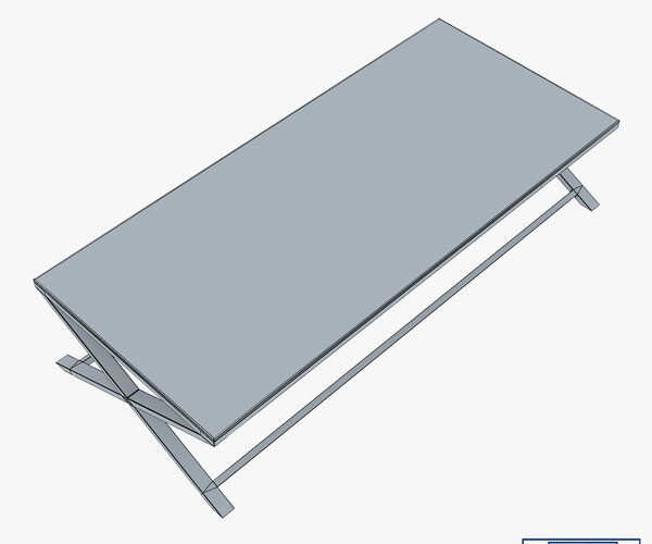 ArtStation - Oxo Coffee Table | Resources