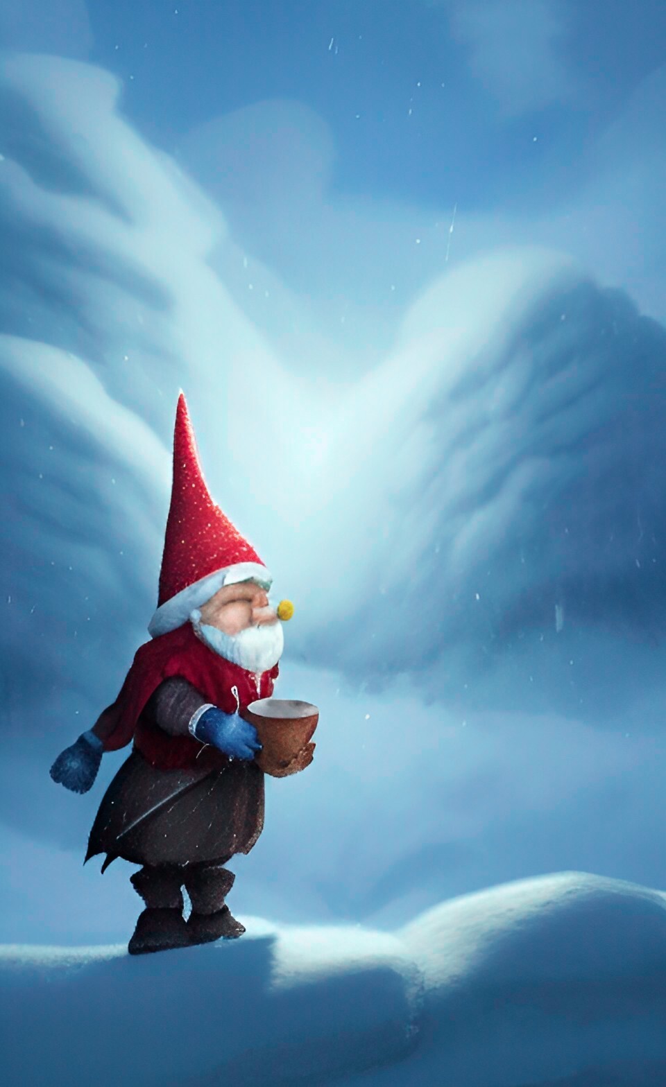 ArtStation - gnomes in winter 6200 jpg pack wombo art | Artworks