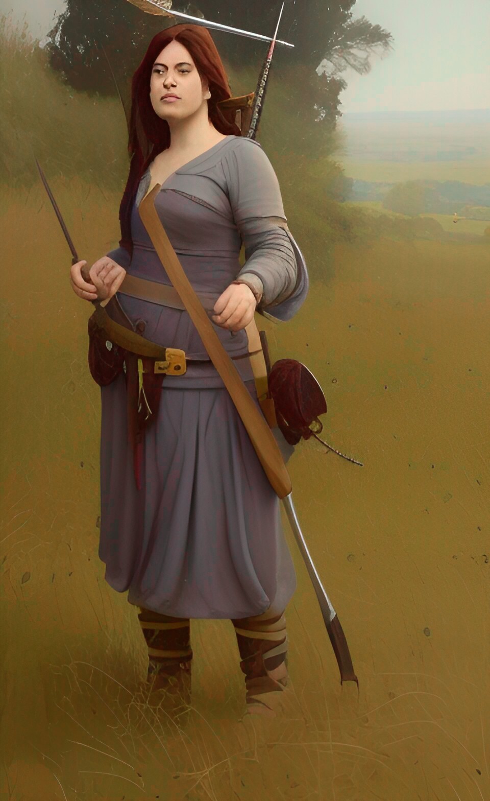 ArtStation - medieval chubby beautiful hunter girl 5800 jpg pack wombo ...