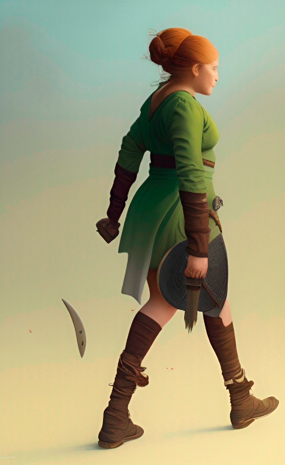 ArtStation - medieval chubby beautiful hunter girl 5800 jpg pack wombo ...