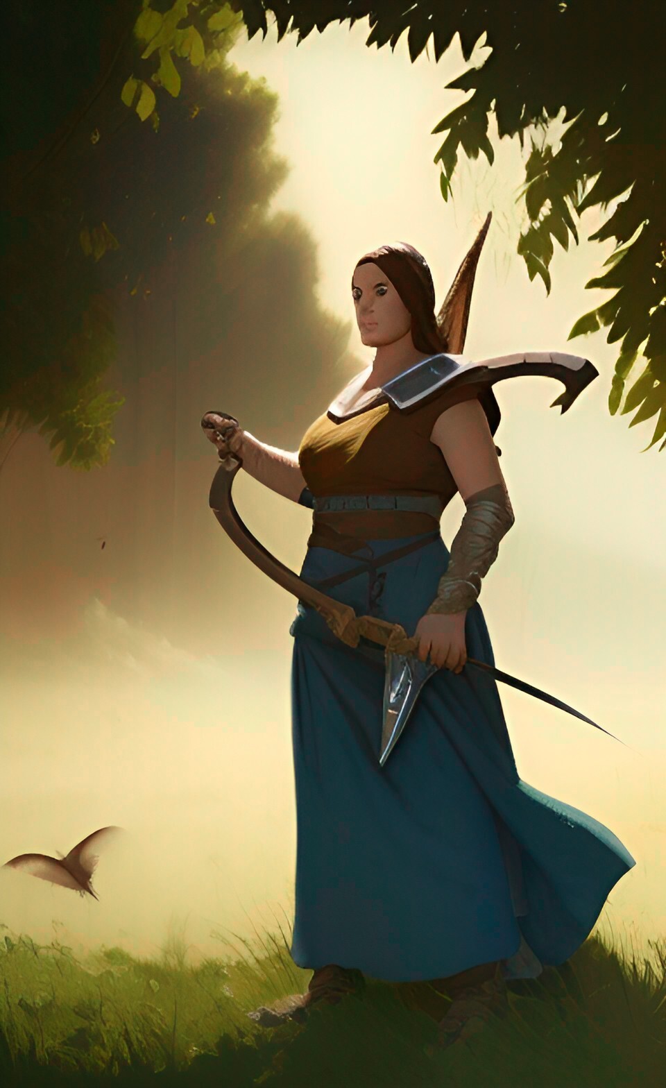 ArtStation - medieval chubby beautiful hunter girl 5800 jpg pack wombo ...