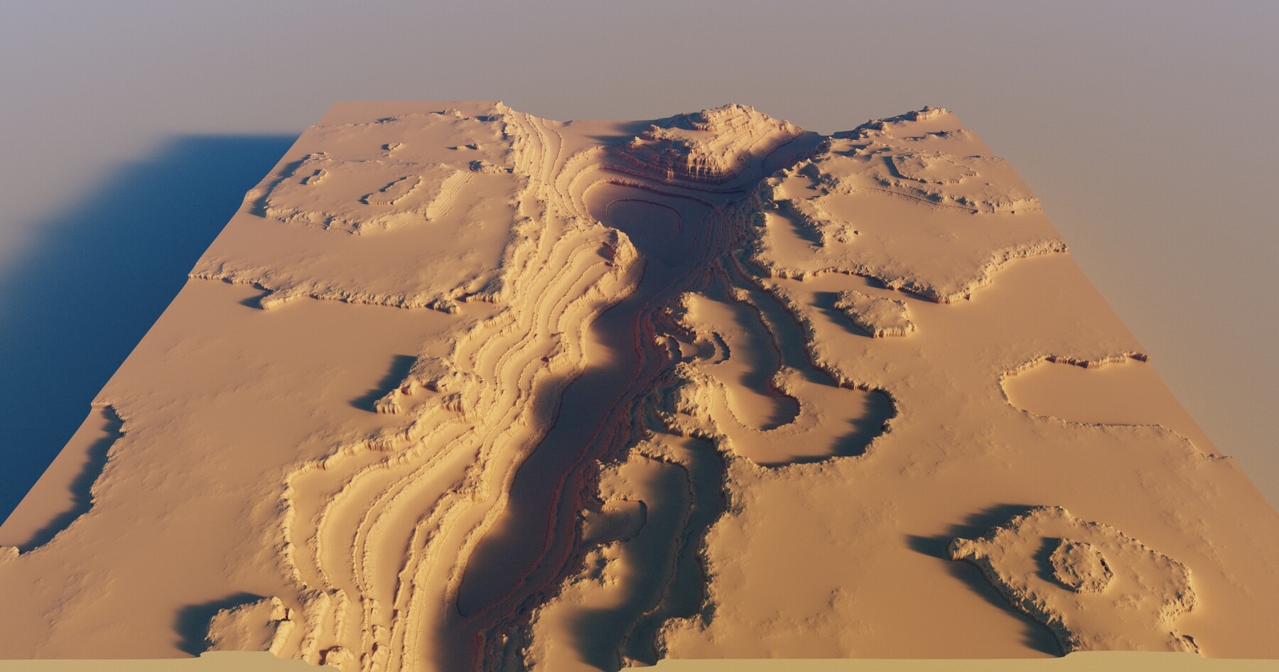 ArtStation - Terrain Collection - 05 Desert Canyon-01 | Game Assets