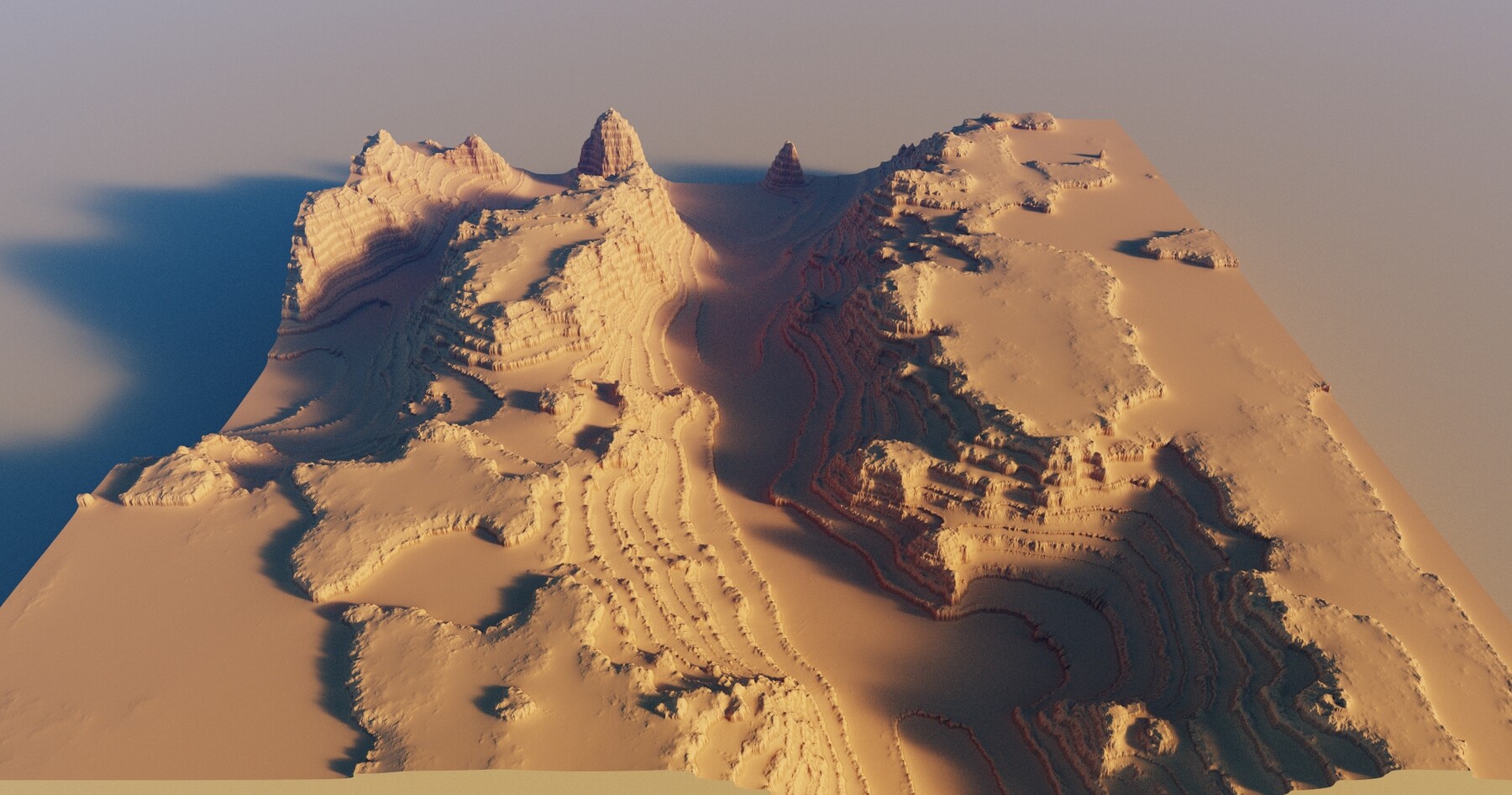 ArtStation - Terrain Collection - 05 Desert Canyon-01 | Game Assets