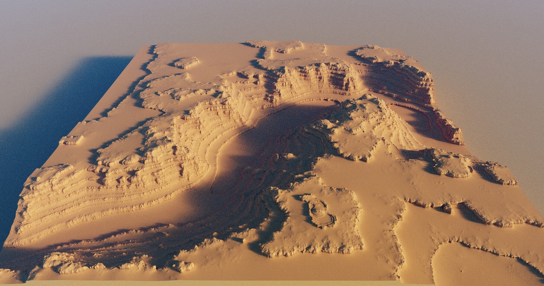 ArtStation - Terrain Collection - 05 Desert Canyon-01 | Game Assets