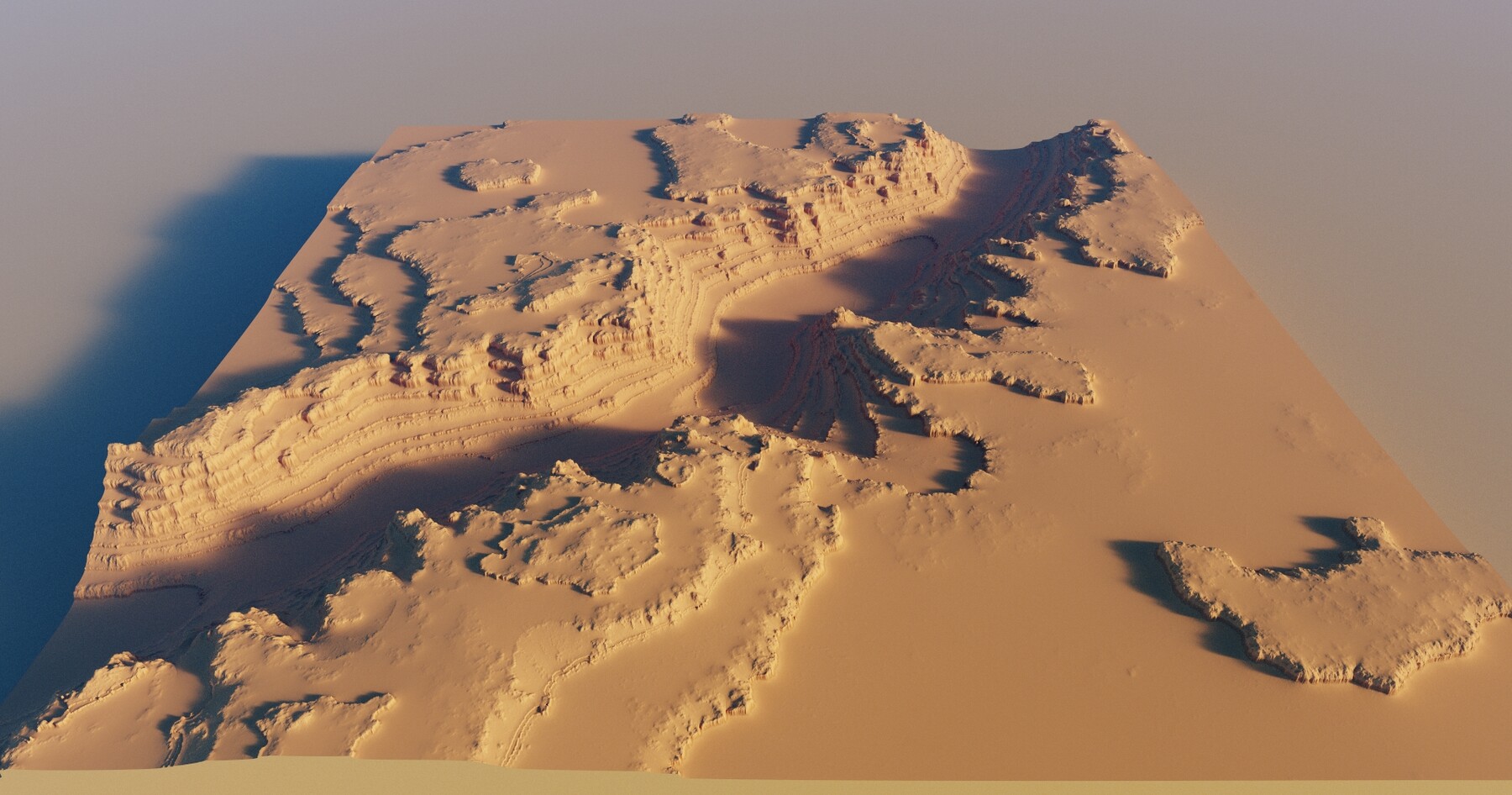 ArtStation - Terrain Collection - 05 Desert Canyon-01 | Game Assets