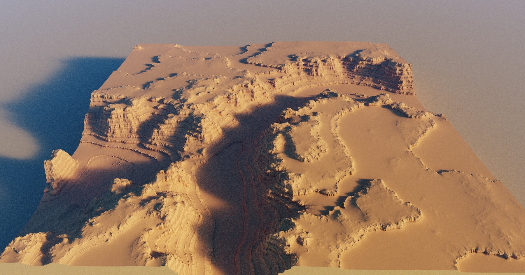 ArtStation - Terrain Collection - 05 Desert Canyon-01 | Game Assets