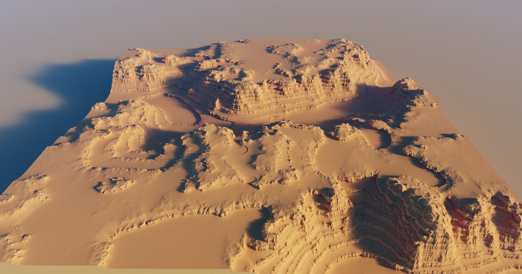 ArtStation - Terrain Collection - 05 Desert Canyon-01 | Game Assets