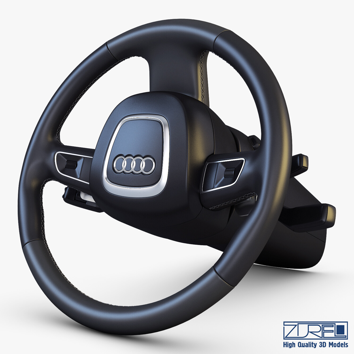 ArtStation - Steering Wheel Audi Q7 Patrick Hellmann | Resources