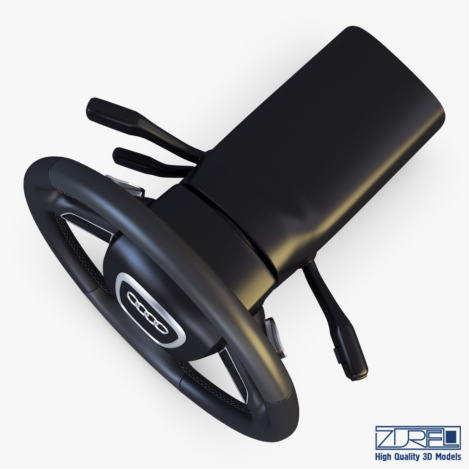 ArtStation - Steering Wheel Audi Q7 Patrick Hellmann | Resources