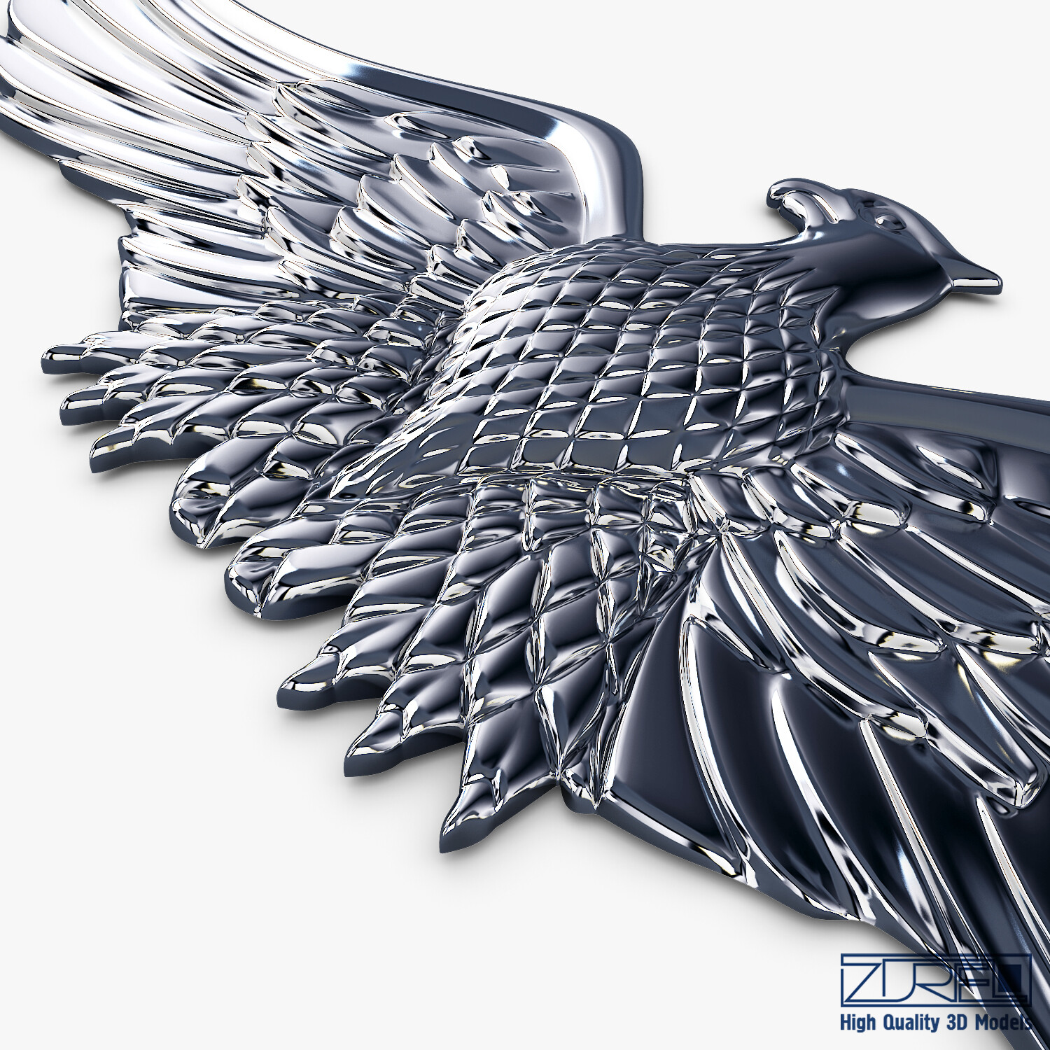 ArtStation - Eagle Insignia Chrome | Resources