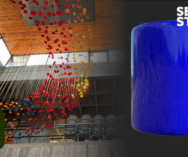 ArtStation - Stylized Blue Metallic Texture - Substance Designer | Game Assets