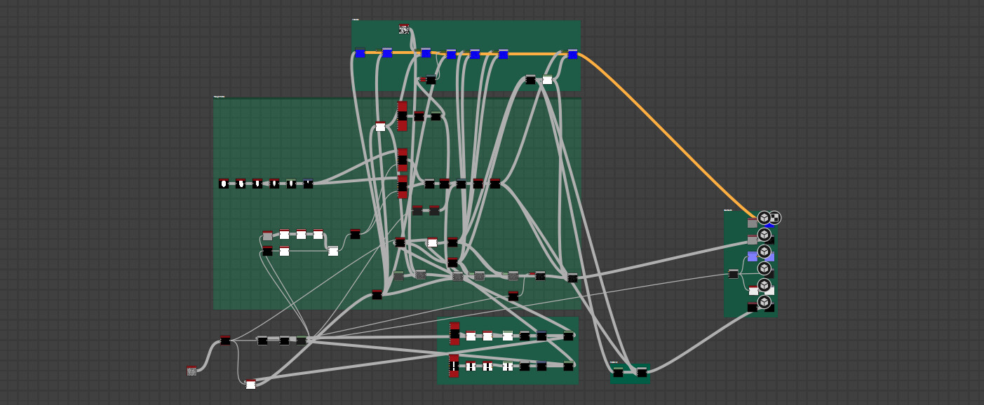 ArtStation - Stylized Blue Metallic Texture - Substance Designer | Game Assets