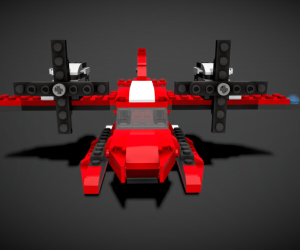 ArtStation - Lego Roaring Power Plane | Resources