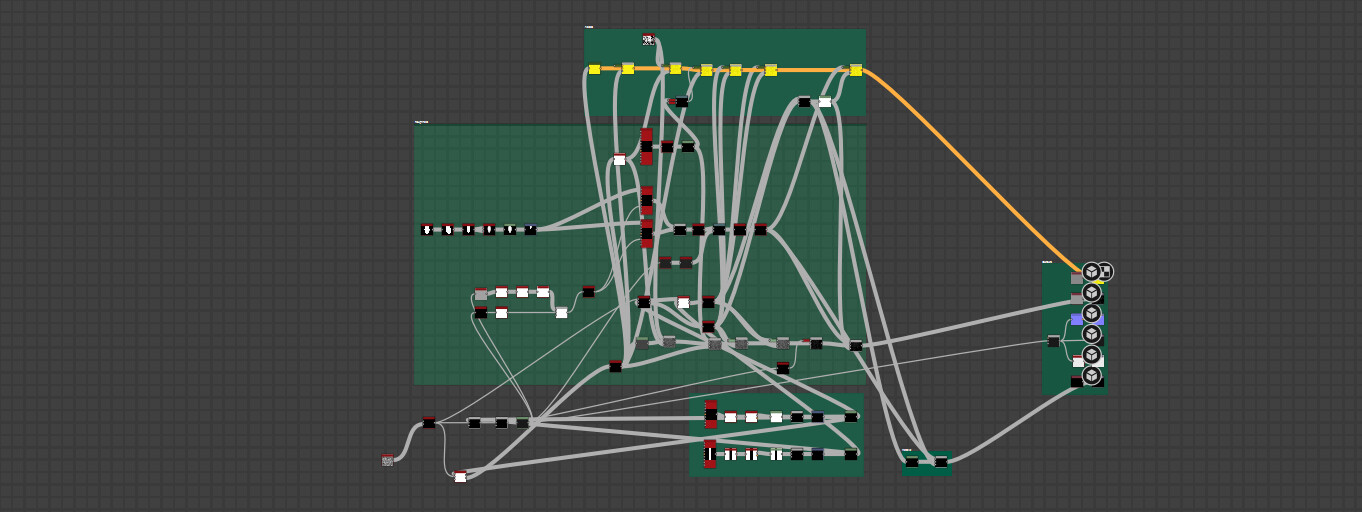 ArtStation - Stylized Yellow Metallic Texture - Substance Designer | Game Assets