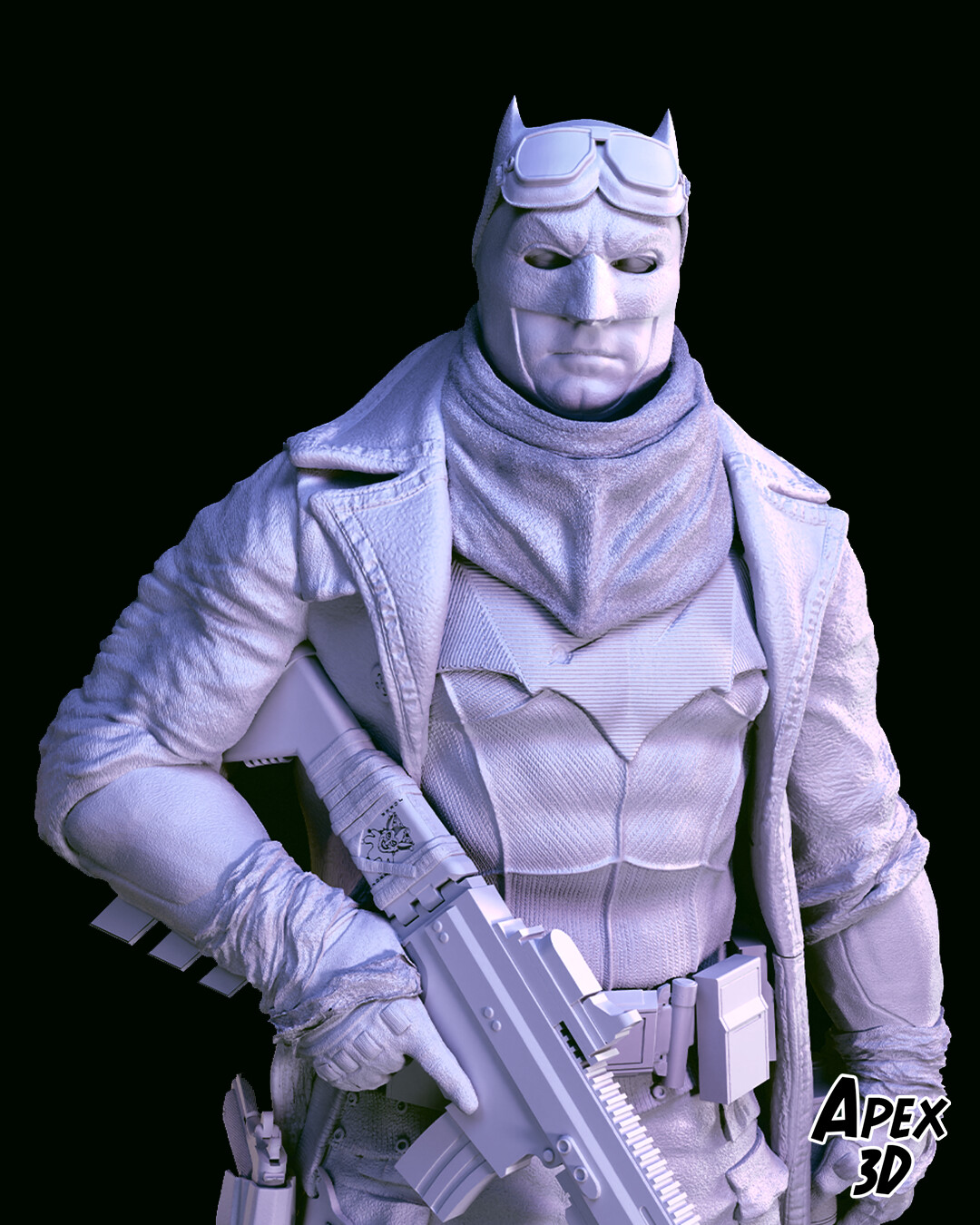 ArtStation - Knightmare Batman Fanart Figurine V2 For 3d printing ...