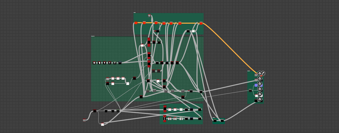 ArtStation - Stylized Red Metallic Texture - Substance Designer | Game Assets